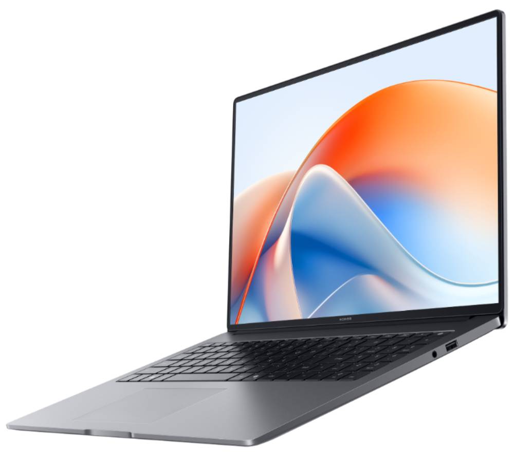 Ноутбук HONOR MagicBook X16 Plus 2024 AMD Ryzen 7 8845HS AMD Radeon 780M 16/512 Гб Win11 Серый ...