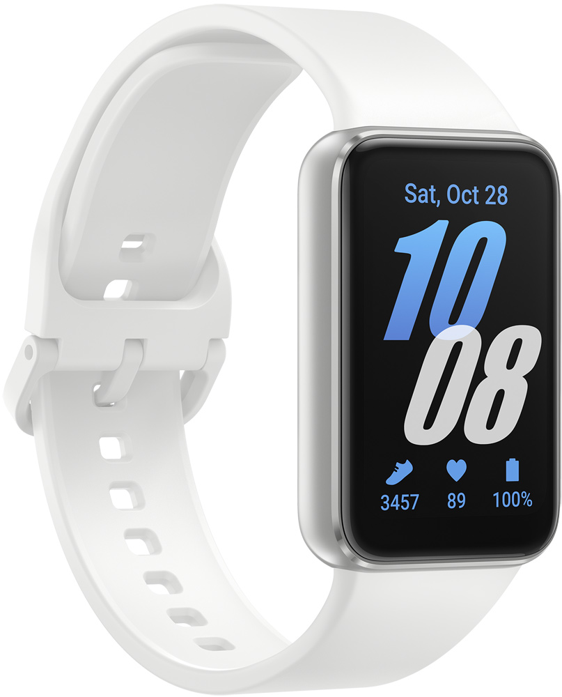 Фитнес-браслет Samsung Galaxy Fit3 Серебристый (R390): купить по ...