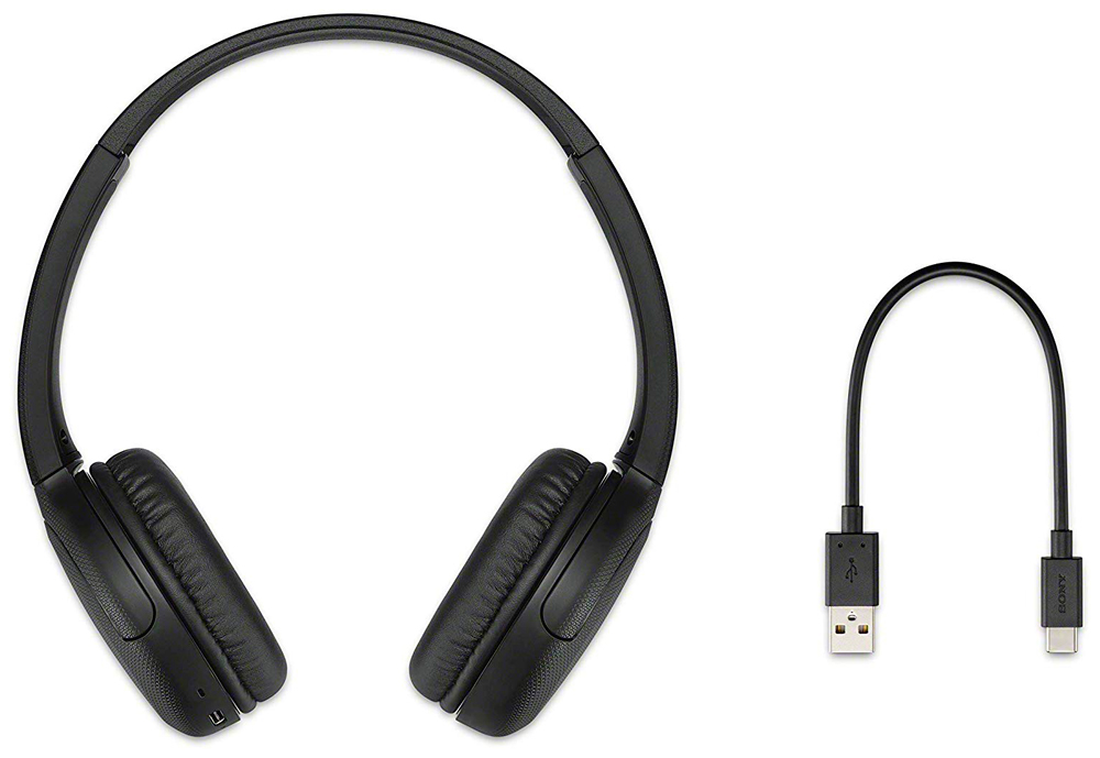 Беспроводные наушники Sony WHCH510 Black: купить по выгодной цене в ...
