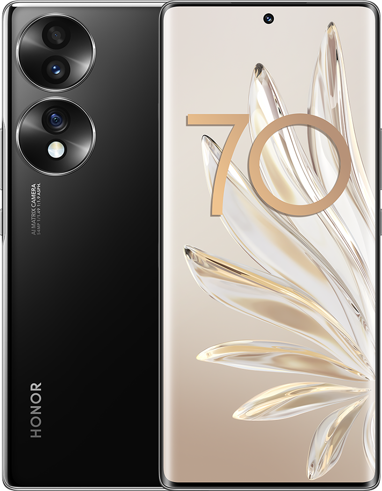 Смартфон HONOR 70 8/256Gb Черный: технические характеристики и описание ...