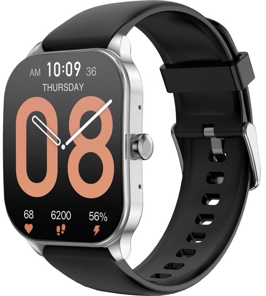 Часы Amazfit Pop 3S Серебряные: купить по выгодной цене в интернет ...