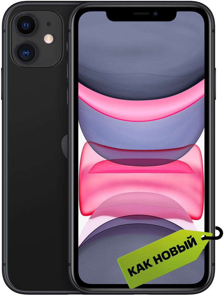 Смартфон Apple iPhone 11 128 Гб Черный «Как новый»: купить по цене 22 ...
