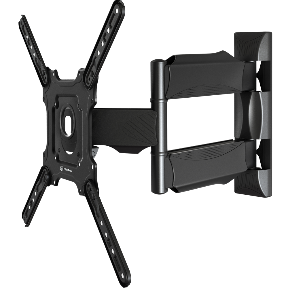 Кронштейн ONKRON M4 ТВ 32-65" наклонно-поворотный Чёрный: купить по цене 2 790 рублей в интернет ...
