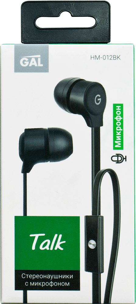Наушники Gal HM-012 Black: купить по выгодной цене в интернет магазине МТС