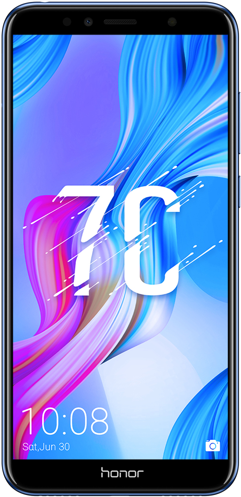 Смартфон Honor 7C Blue: купить по цене 1 990 рублей в интернет магазине МТС. Интернет-магазин ...