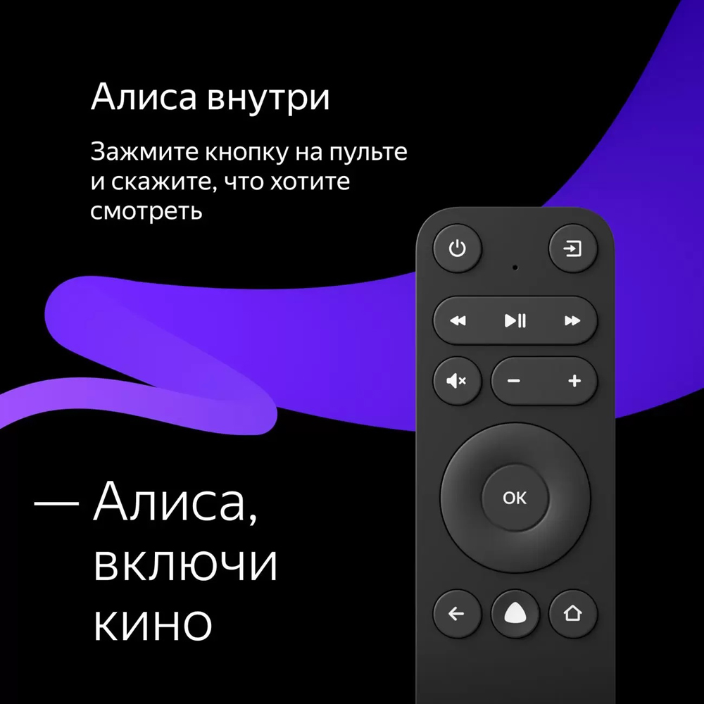 Телевизор Яндекс с Алисой 43" Черный (YNDX-00071): технические ...
