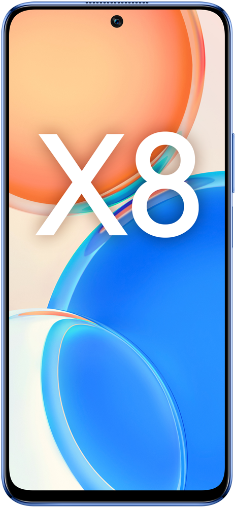 Смартфон HONOR X8 6/128Gb Blue: купить по цене 4 990 рублей в интернет ...