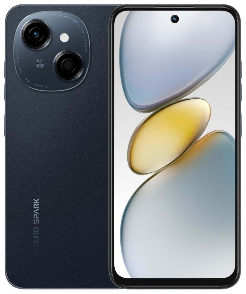 Смартфон Tecno Spark Go 1 3 64 Гб Черный купить по цене 4 990 рублей в