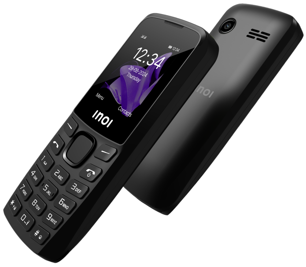 Мобильный телефон INOI 240 Modern Черный: купить по цене 1 990 рублей в ...