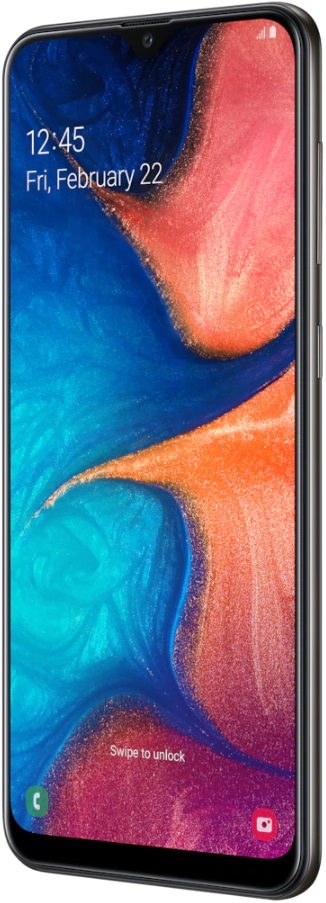 Смартфон Samsung Galaxy A20 3/32Gb Black: купить по цене 7 990 рублей в ...