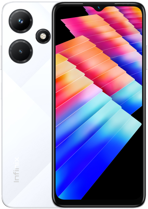 Смартфон INFINIX HOT 30i 4/128Gb Белый: купить по цене 2 990 рублей в ...