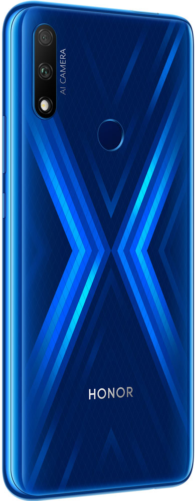 Смартфон Honor 9X 4/128Gb Blue: купить по цене 12 990 рублей в интернет ...