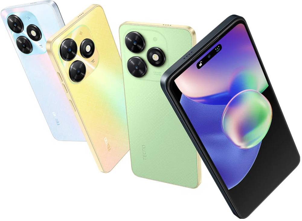Смартфон Tecno Spark Go 2024 4 128 Гб Зеленый купить по цене 9 490