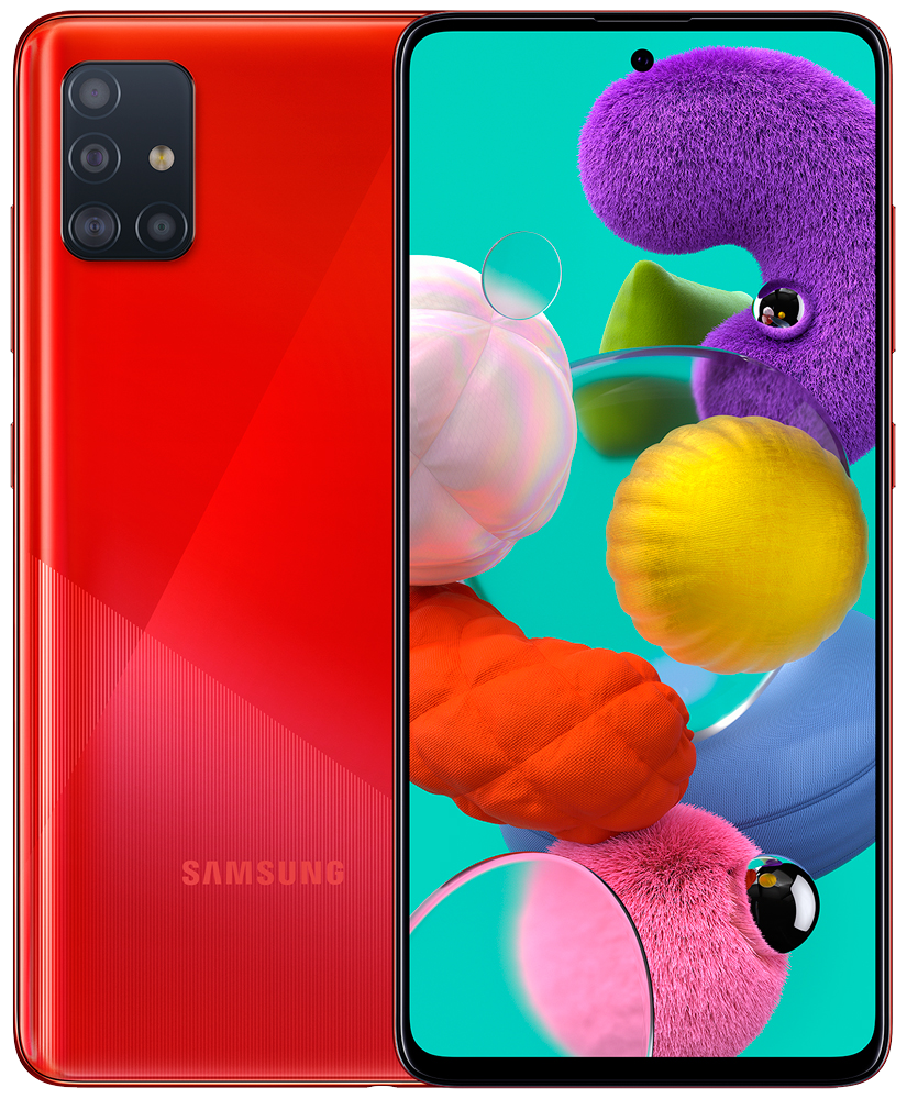 Смартфон Samsung Galaxy A51 4/64Gb Red "Как новый": купить по цене 15 ...