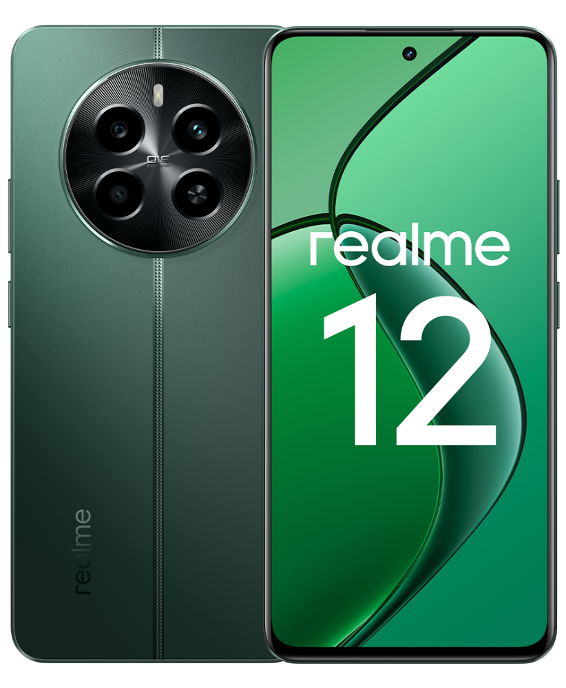 Смартфон realme 12 8/512 Гб Зеленый: купить по цене 15 990 рублей в ...