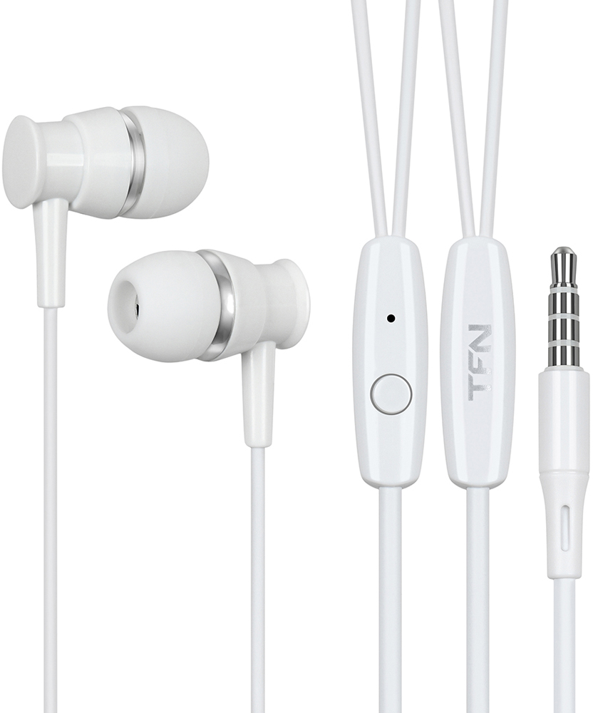Наушники TFN MC520 Белые: купить по выгодной цене в интернет магазине МТС