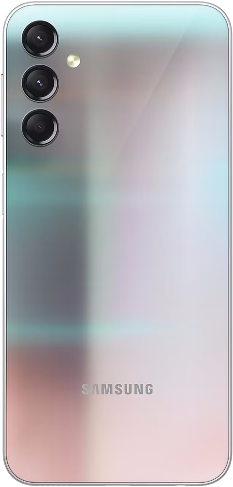 Смартфон Samsung Galaxy A24 6/128 Гб Серебристый (SM-A245): купить по ...