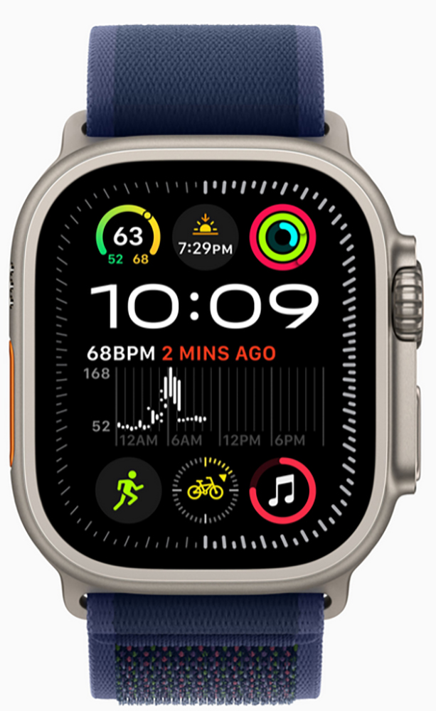 Часы Apple Watch Ultra 2 (2024) Natural Titanium +ремешок Trail Loop ...