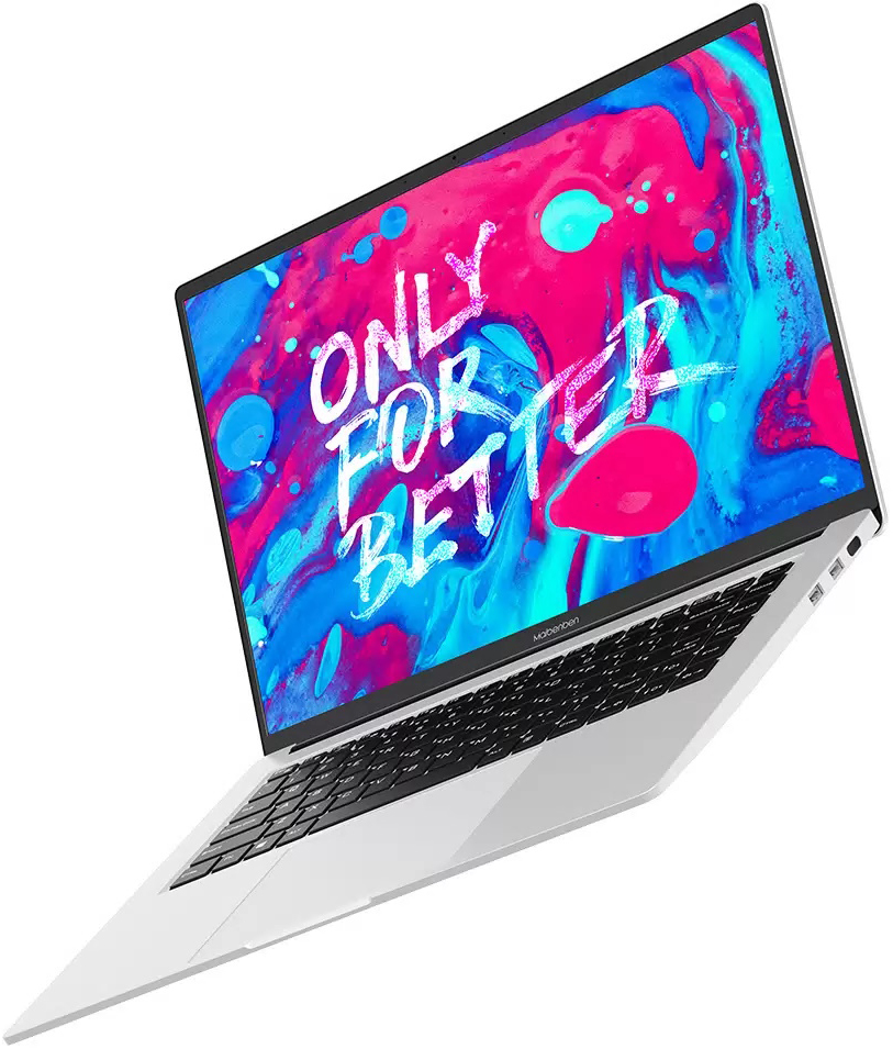 Ноутбук Maibenben P625 16" Core i5-12450H 16/512Гб Win11Pro Серебристый ...