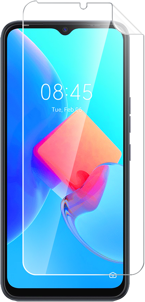 Пленка защитная Borasco Tecno Spark 8c лицевая сторона Прозрачная