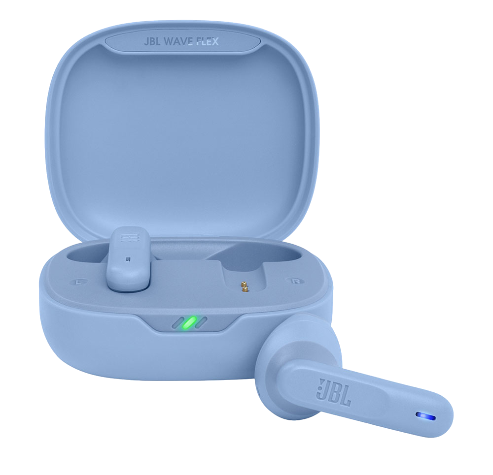 Беспроводные наушники JBL Wave Flex Голубые: купить по выгодной цене в ...