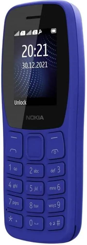 Мобильный телефон Nokia 105 TA-1416 Синий: купить по цене 2 190 рублей ...