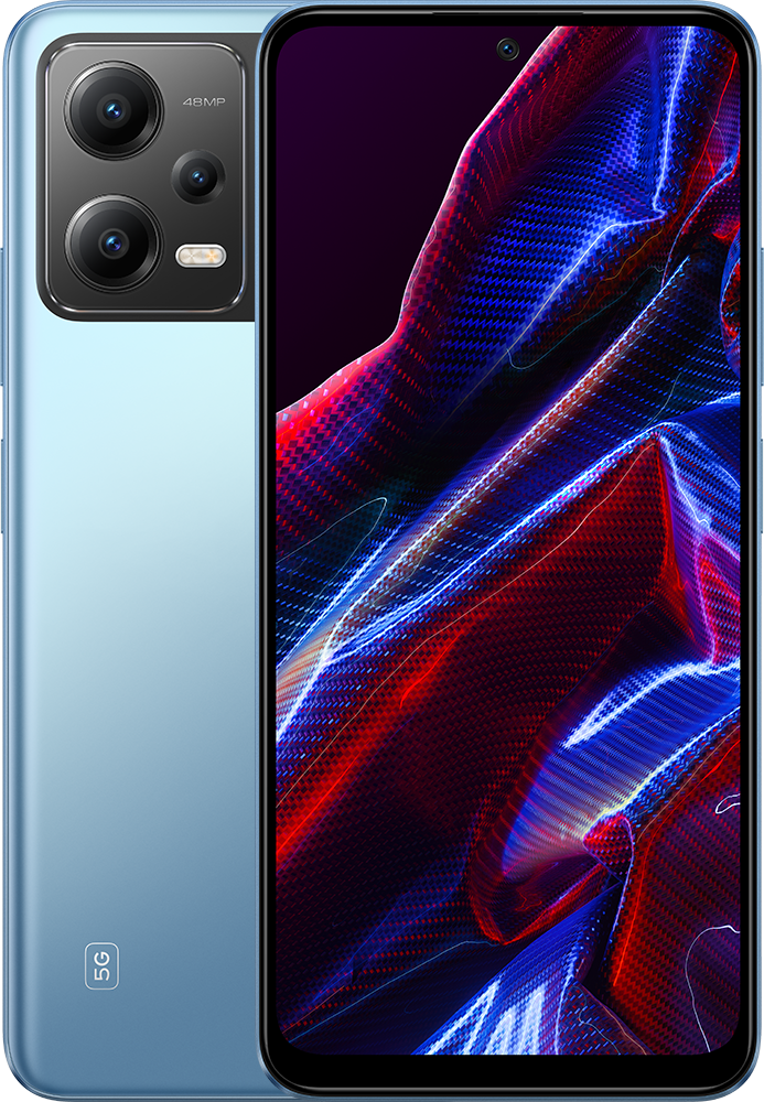 Смартфон Poco X5 8/256Gb Голубой: купить по цене 17 990 рублей в ...