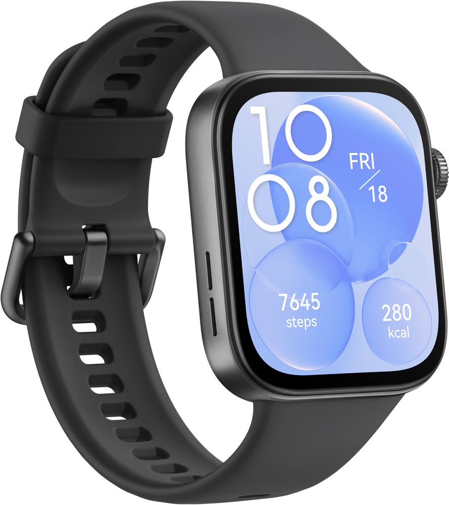 Часы Huawei Watch Fit 3 Solo B09s Чёрные купить по выгодной цене в