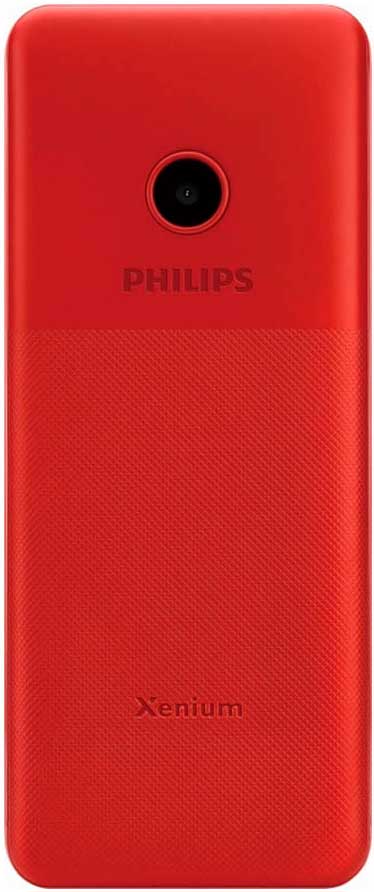 Мобильный телефон Philips Xenium E168 Dual sim Red: купить по цене 590 рублей в интернет ...