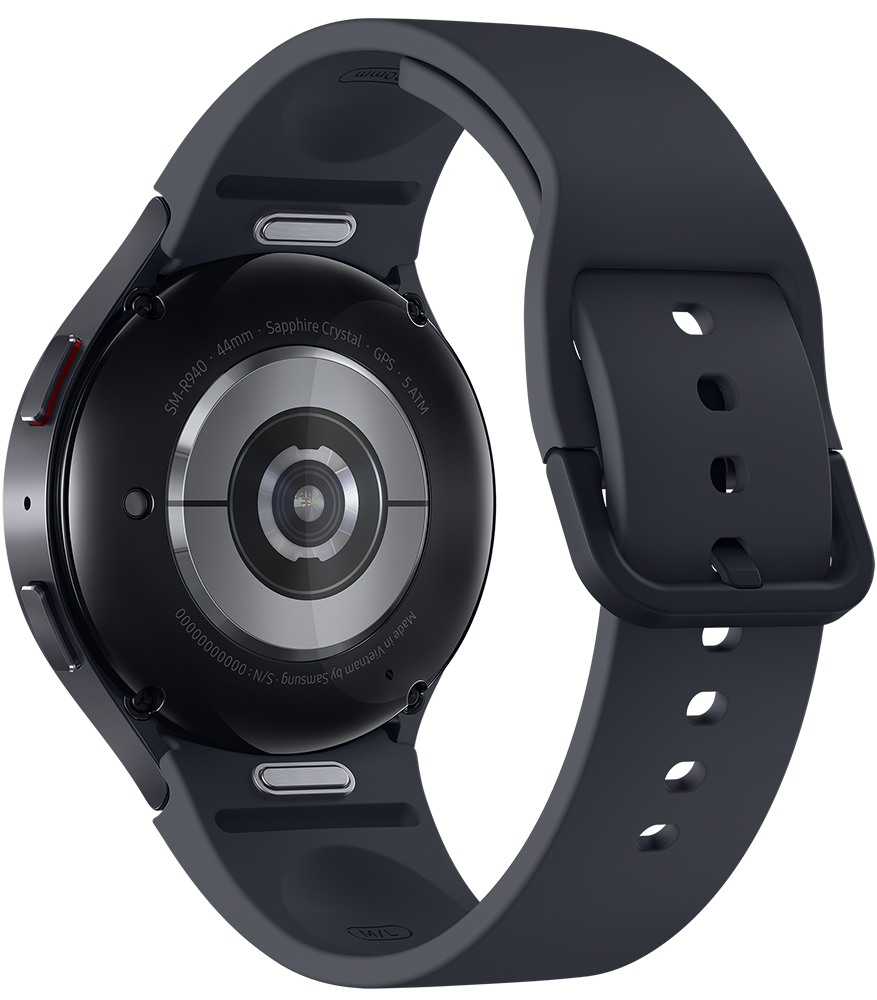 Часы Samsung Galaxy Watch6 44 мм Графит (SM-R940): купить по выгодной ...