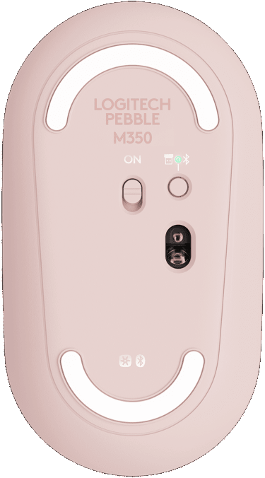 Мышь беспроводная Logitech Pebble M350 Wireless Mouse Light Pink ...