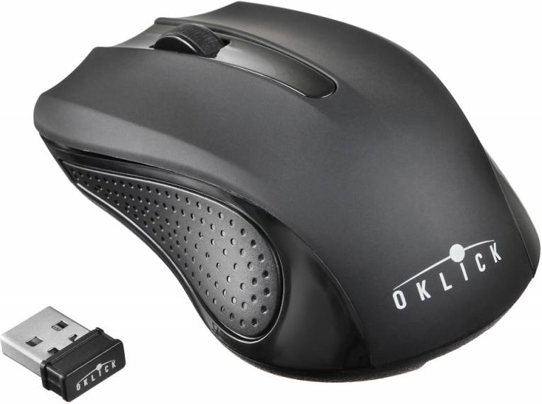 Мышь Oklick 485MW беспроводная черная: купить по цене 149 рублей в ...