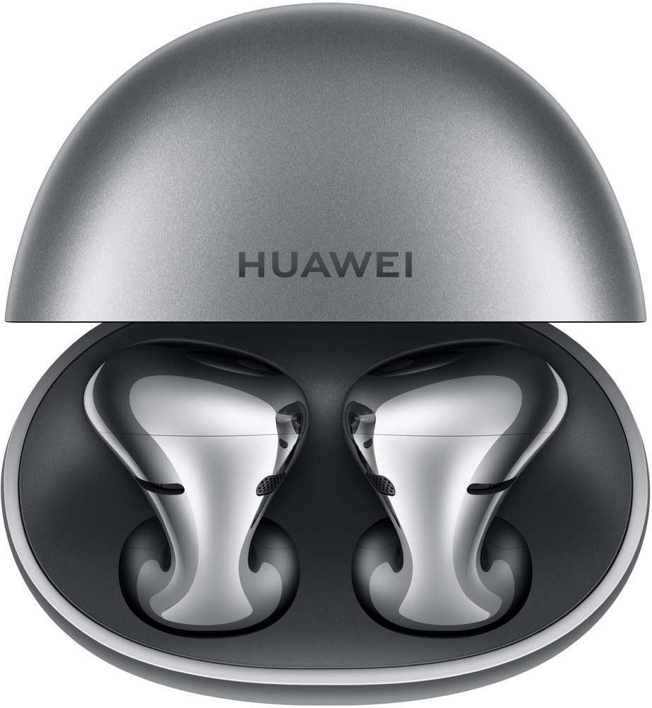 Беспроводные наушники HUAWEI Freebuds 5 Мерцающий серебристый: купить ...