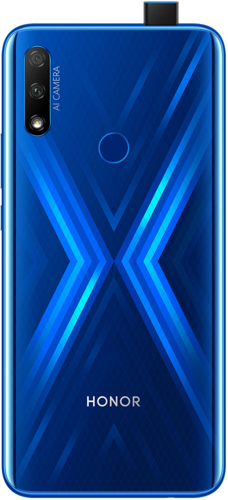 Смартфон Honor 9X 4/128Gb Blue: купить по цене 12 990 рублей в интернет магазине МТС
