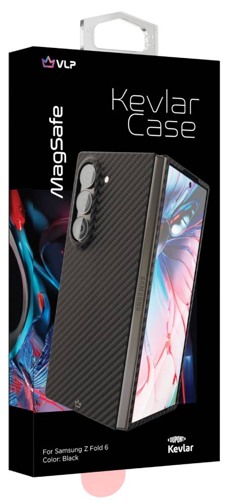 Чехол-накладка VLP Kevlar Case с MagSafe для Samsung Galaxy Z Fold6 ...