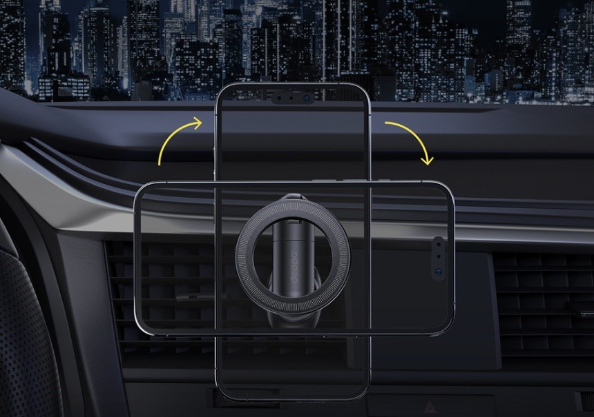 Держатель автомобильный Deppa Mage Ring MagSafe Черный: купить по цене ...