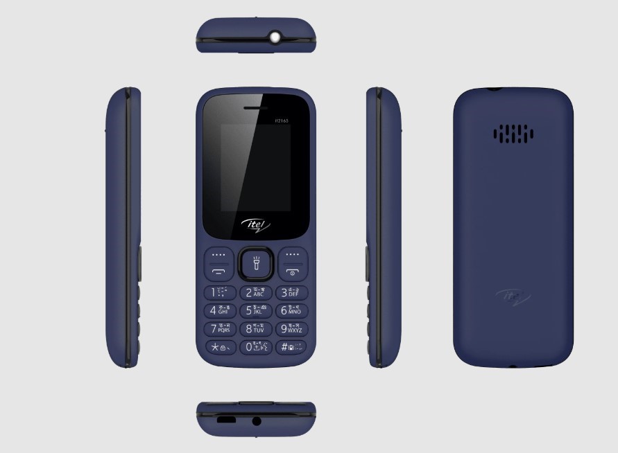 Мобильный телефон Itel it2165 Голубой: купить по цене 690 рублей в ...