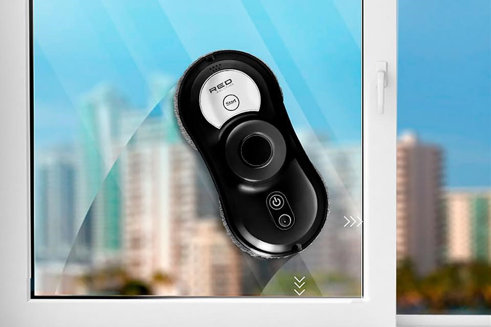 Робот-мойщик окон RED Solution SkyWiper RV-RW001S Черный: купить по ...