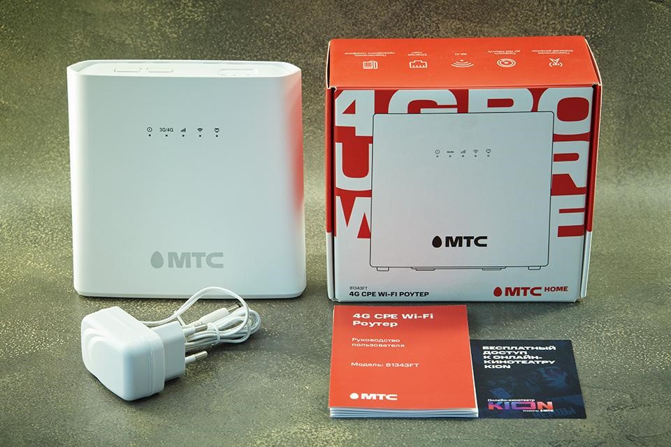 Роутер МТС 81343FT CPE CAT4 LTE sim-lock Белый: купить по цене 4 990 ...
