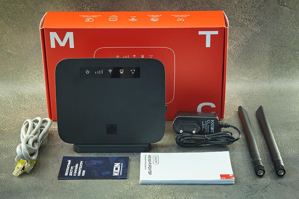 Роутер МТС 81640FT CPE CAT4 LTE sim-lock Черный: купить по цене 3 990 ...