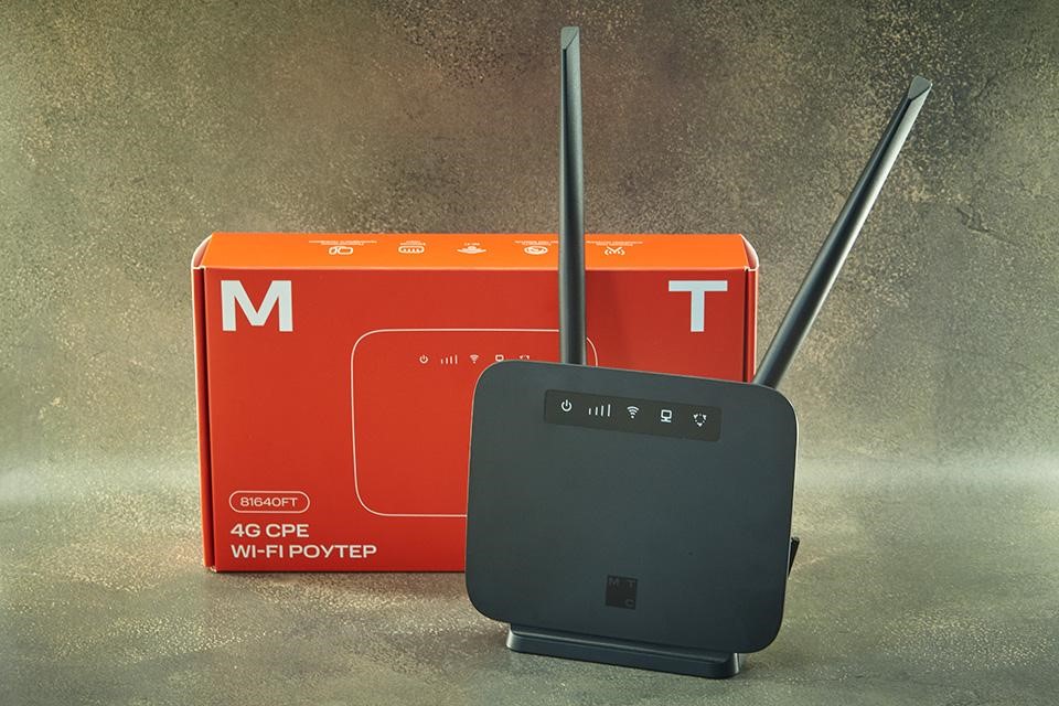 Роутер МТС 81640FT CPE CAT4 LTE sim-lock Черный: купить по цене 3 990 ...